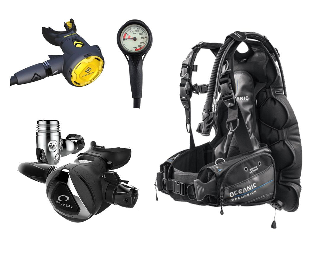 Oceanic Excursion BCD Package: "The Instructor Choice" – Frog Dive