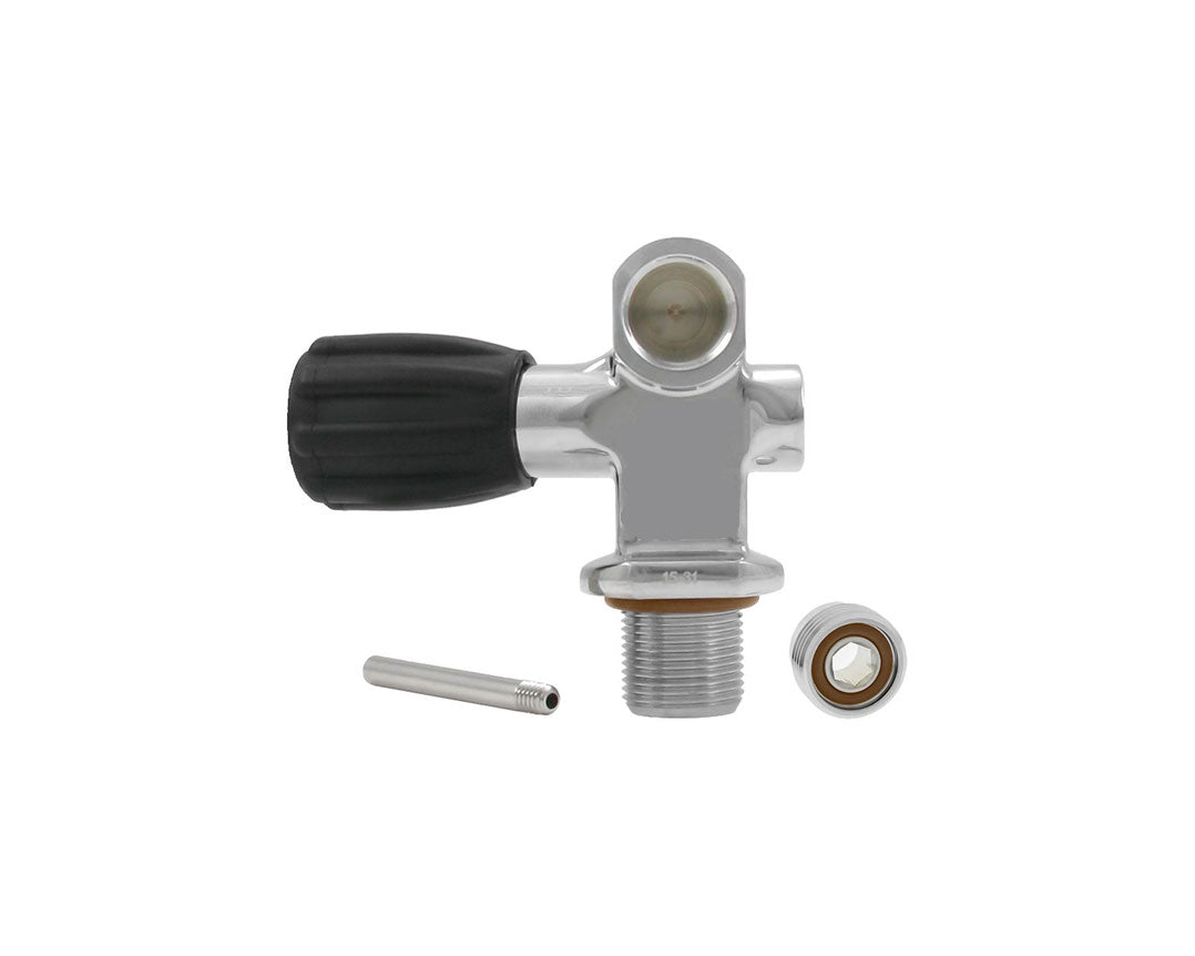 Faber 15L Steel Tank DIN / Yoke Valve – Frog Dive